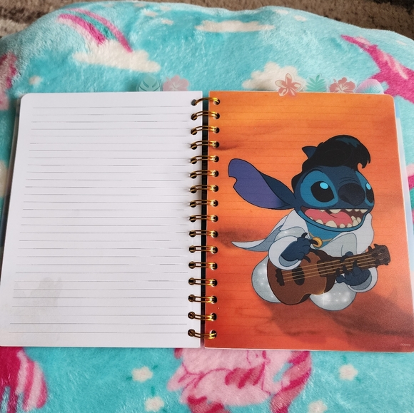 Disney | Office | Disney Stitch As Elvis Notebook | Poshmark